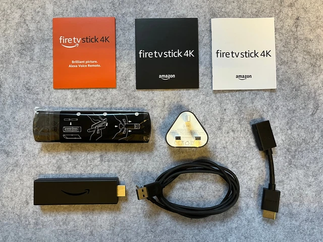 AMAZON FIRE TV Stick 4K (E9L29Y - 1st Gen) Ultra HD + Alexa Voice ...