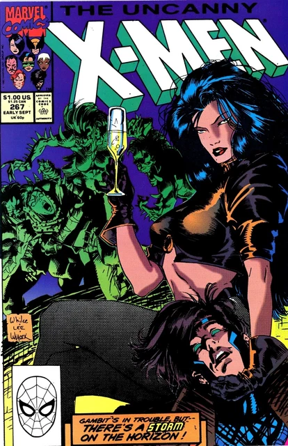 THE UNCANNY X-MEN #267 2Nd Gambit ! Marvel Comics 1990 ! Pas De Prix De ...