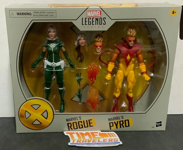 HASBRO MARVEL LEGENDS Series Marvel’s Rogue and Pyro 6" Action Figure ...