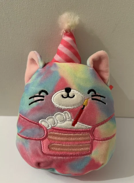 SQUISHMALLOW 5” CECE the BIRTHDAY CAT CLAIRE'S EXCLUSIVE VERY RARE £13. ...