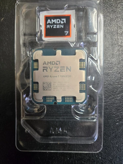 AMD RYZEN 7 7800X3D 8-Cores 4.2GHz Socket AM5 Gaming CPU Processor $483 ...