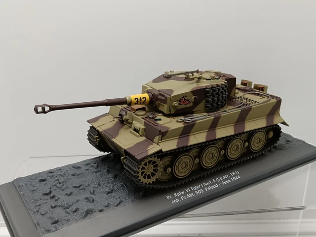 CHAR PZ KPFW VI Tiger I Ausf E 1944 Militaire 1/43 En Boîte EUR 9,99 ...
