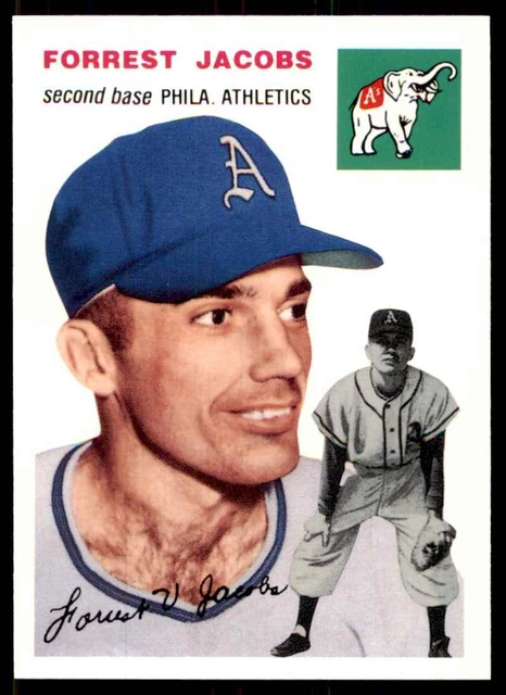 1994 TOPPS ARCHIVES 1954 Forrest Jacobs cartes de baseball #129 EUR 2 ...