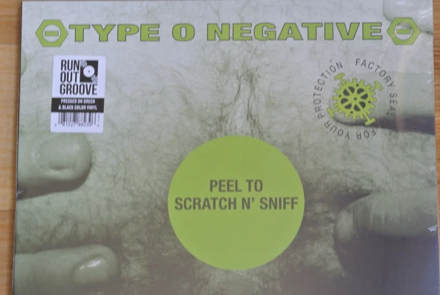 TYPE O NEGATIVE The Origin Of The Feces 2-LP Set 180g Green & Black ...