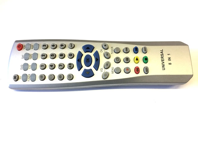 GENUINE ORIGINAL SUPPORTPLUS Sp-Urc-81-L Universal 8 In 1 Remote ...