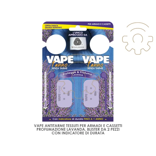 VAPE ANTI-MOTHS FABRICS Fragrance Lavender 2 Pieces Long-Lasting £44.95 ...