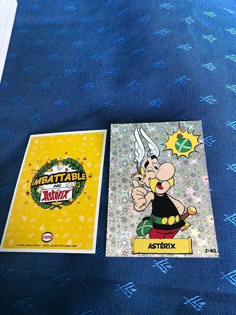 ASTÉRIX CARTE BRILLANTE cora imbattable N°1 Astérix EUR 15,00 - PicClick FR