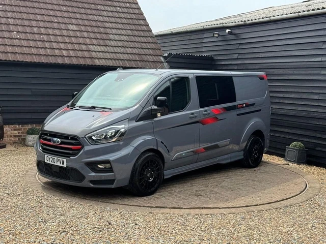 2020 FORD TRANSIT Custom 2.0 320 EcoBlue MSRT Limited Crew Van Double ...