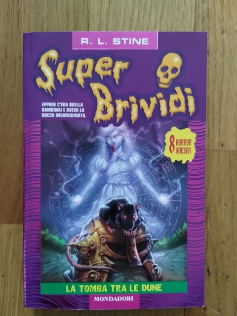SUPER BRIVIDI N. 18: La Tomba Tra Le Dune di R. L. Stine Mondadori ...