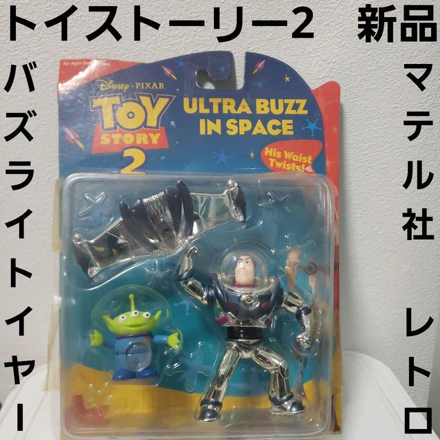 MATTEL TOY STORY 2 Retro Old Buzz Lightyear Figure £96.77 - PicClick UK
