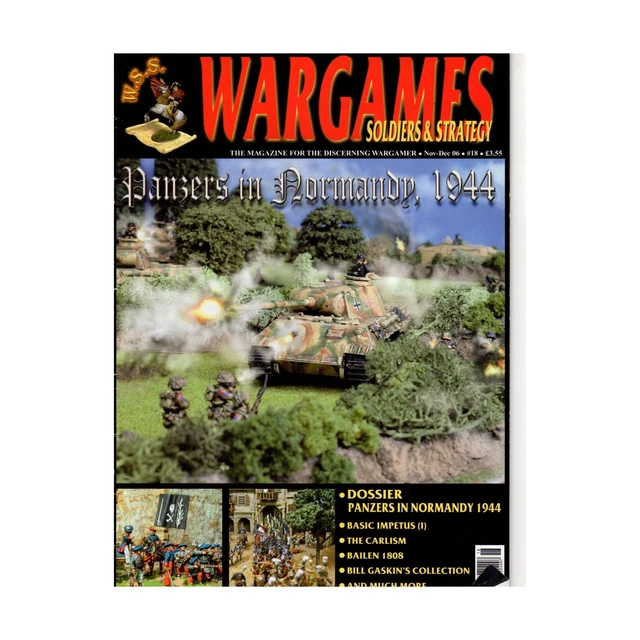 KARWANSARA WARGAMES, SOLDIERS & S #18 "Panzers in Normandy 1944, Basic ...