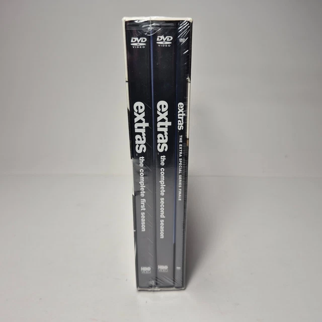 EXTRAS: THE COMPLETE Series (DVD) Ricky Gervais - Brand New Sealed $39. ...