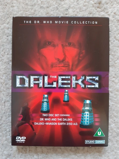 THE DR WHO Movie Collection DVD Box Set - Dr Who and the Daleks ...
