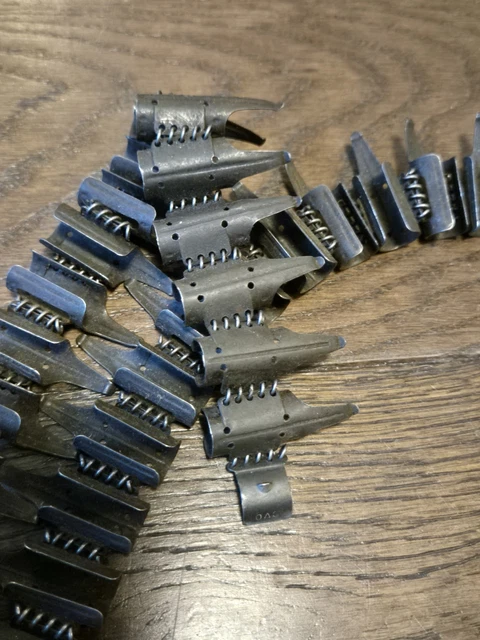 WW2 GENUINE GERMAN Army MG34 MG42 Steel Patronengurt Belt 3 letters ...