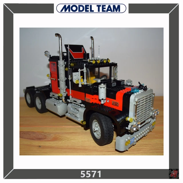 LEGO 5571 BLACK Cat Model Team Truck LKW Laster komplett Technic ...