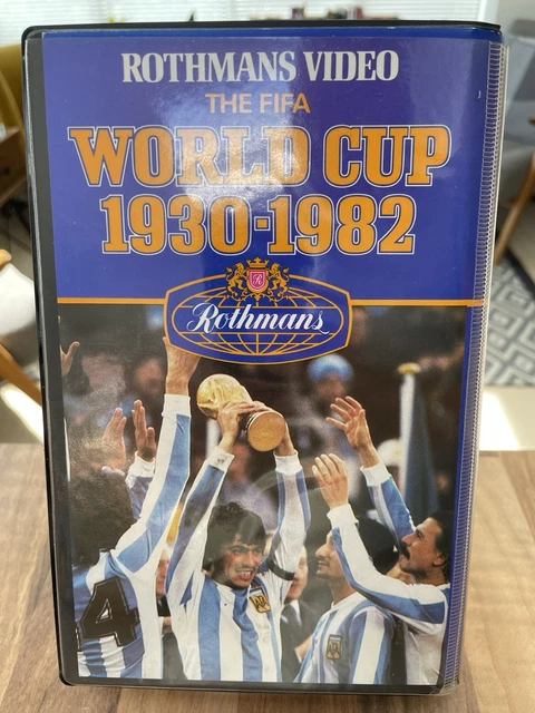 ROTHMANS THE FIFA World Cup 1930-1982 Football Big Box Clamshell VHS ...