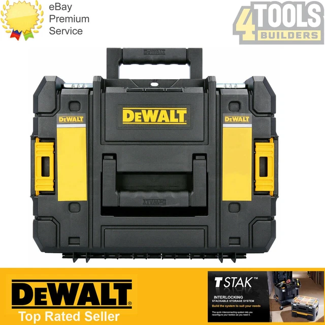 DEWALT DWST1-70703 T-STAK II Flat Top Tool Storage Box £18.90 - PicClick UK
