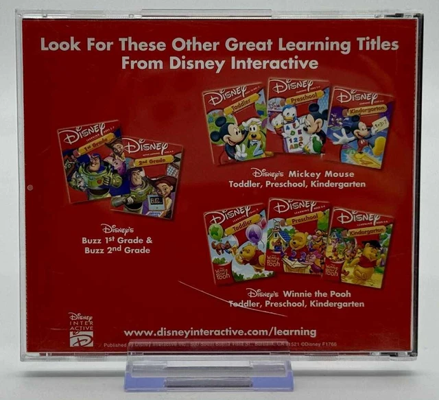 DISNEY INTERACTIVE MICKEY Mouse Preschool PC-CD ROM Game Kids ...