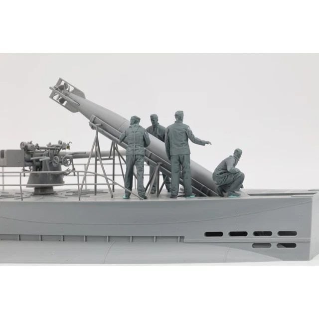 Bmbr004 Border Models 1 35 German Submariners And Commanders Loading Figurensatz Eur 47 90