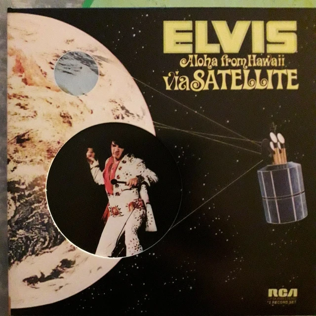 ELVIS PRESLEY:ALOHA FROM HAWAII VIA SATELLITE (1973 Album) RCA CD Inc ...