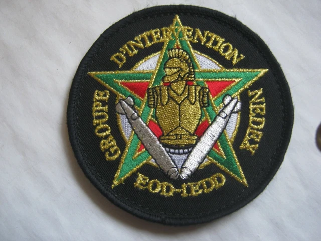 ECUSSON GENIE 31° Rg Eod Iedd Groupe Intervention Nedex Scratch Au Dos 90Mm EUR 9,99 - PicClick FR