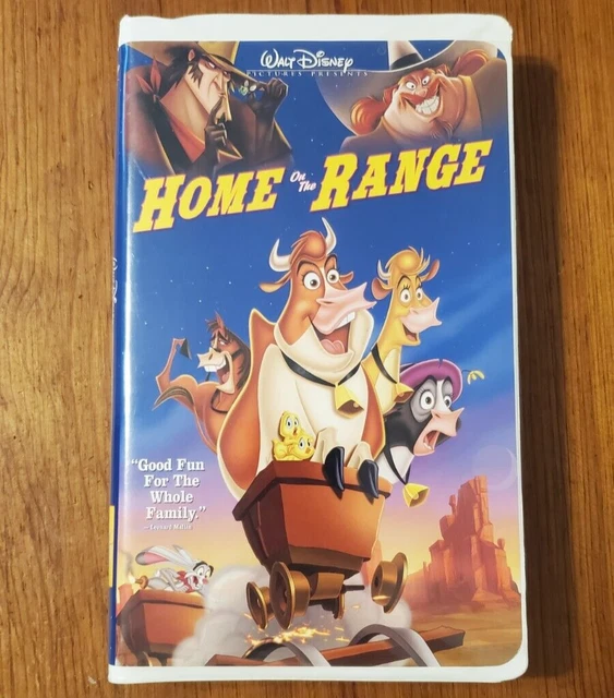 HOME ON THE Range, Disney VHS Movie, Animated $4.17 - PicClick CA