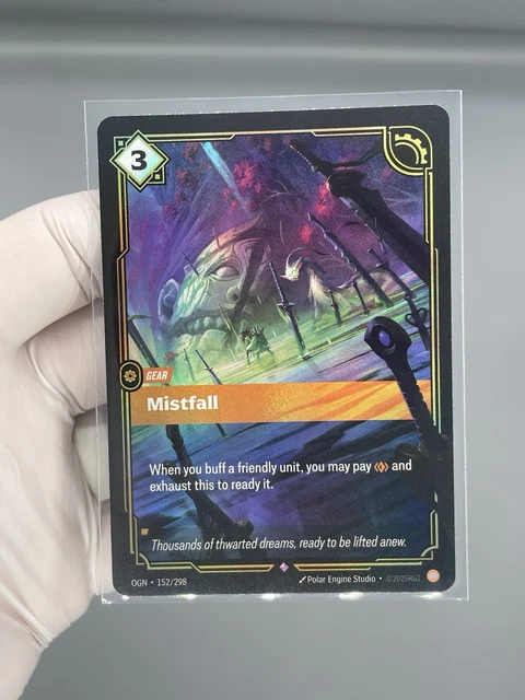 MISTFALL OGN 152/298 Rare Riftbound League of Legends £2.00 - PicClick UK