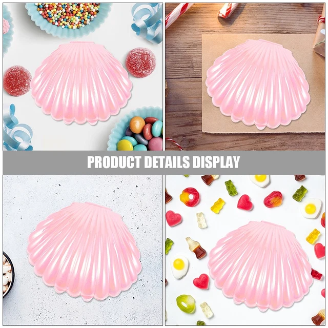 10PCS SEA SHELLS Jewelry Tray Candy Jar Seashell Small Candy Dish Sea ...