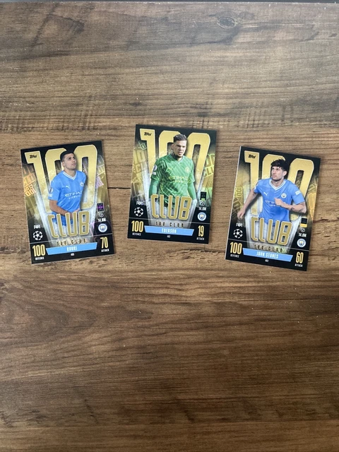 100 CLUB RODRI, EDERSON, JOHN STONES - TOPPS MATCH ATTAX 23/24 ...