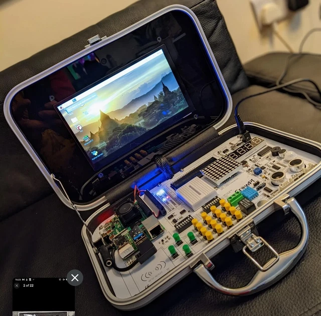 ELECROW CROWPI WITH Raspberry Pi 4B/1.1 / 2GB RAM and Accessories ...