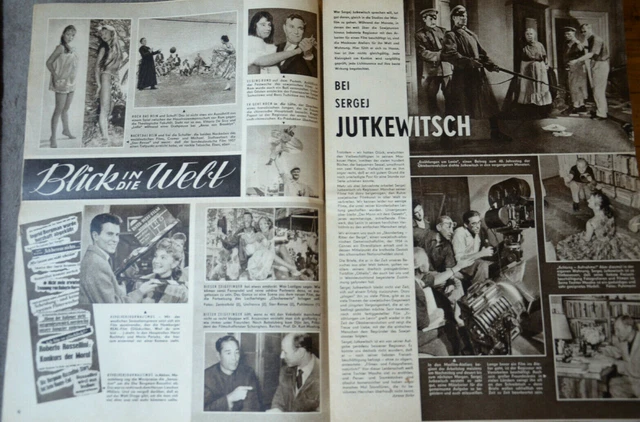 DDR MAGAZINE FILMSPIEGEL Nr.4 1958 Edwin Marian Edelweiss Malchin £8.94 ...