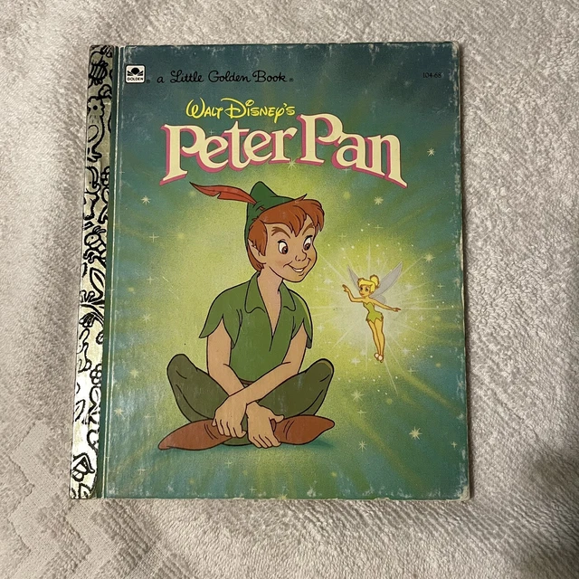 VINTAGE LITTLE GOLDEN Book-Walt Disney’s Peter Pan-1989 £6.29 - PicClick UK