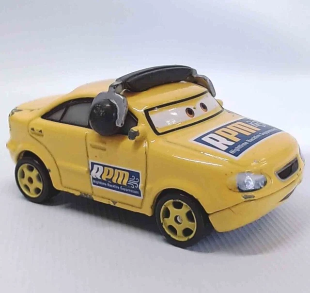 DISNEY PIXAR CARS RPM PIT CREW CHIEF WITH HEADSET 1:55 DIECAST £5.27 ...