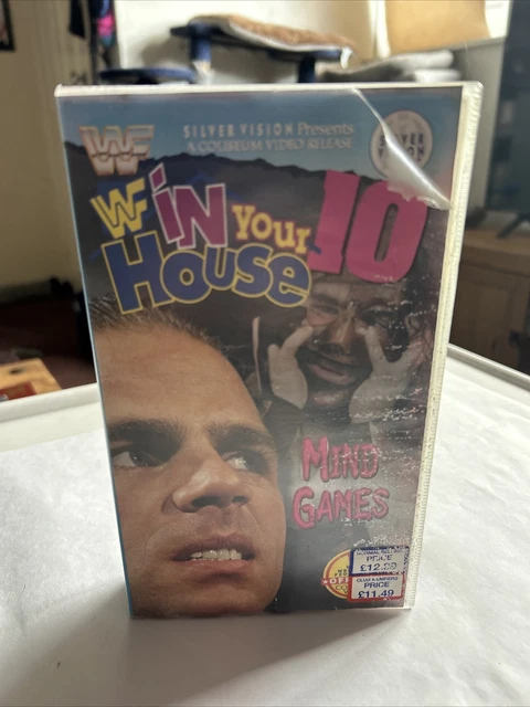 VINTAGE WWF WRESTLING VHS Tapes In Your House 10 £2.99 - PicClick UK