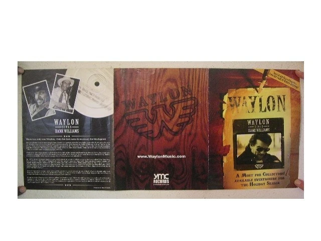 DOSSIER DE PRESSE Waylon Jennings - Waylon Chante Hank Williams EUR 116 ...