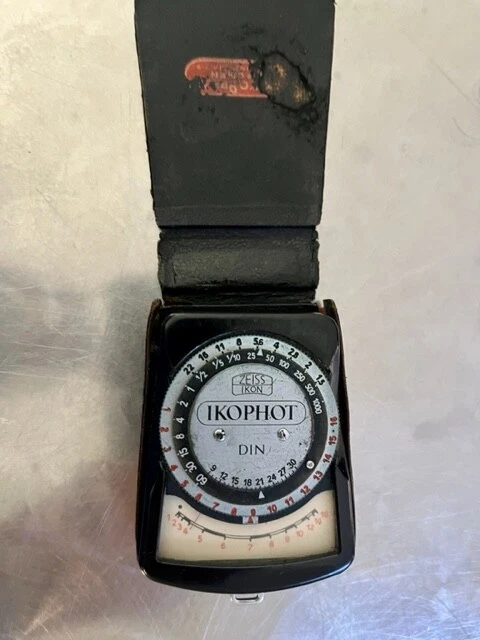ZEISS IKON IKOPHOT Light Meter Photometer Light-Meter With Case £24.02 ...