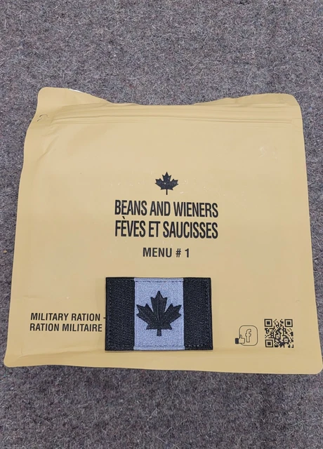 CANADIAN ARMY RATION Beans and Weiners IMP MRE $35.00 - PicClick CA