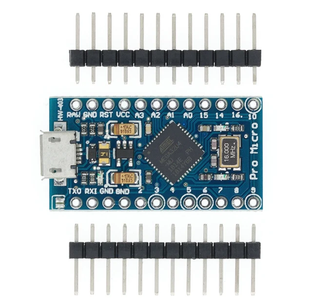 PRO MICRO ATMEGA32U4 5V 16MHz Free Pins Arduino Leonardo Pro Micro ...