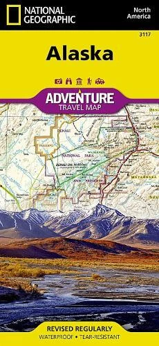 NATIONAL GEOGRAPHIC MAPS - Adventure Alaska (Map) EUR 16,18 - PicClick FR