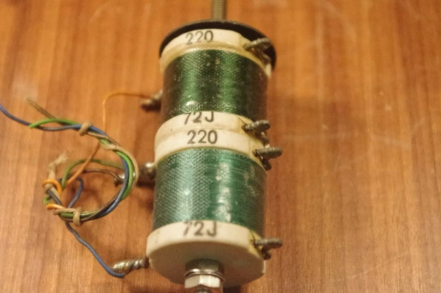 GPO STROWGER EXCHANGE RELAY SET 2-PART RESISTOR POLE ASSEMBLY (Used ...