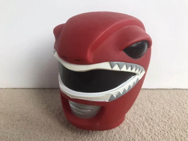 MIGHTY MORPHIN POWER Rangers Red Ranger Money Box Piggy Bank 1993 Saban ...