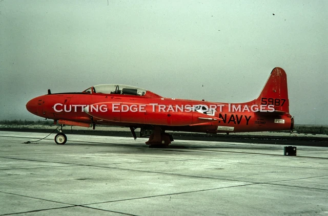 AIRCRAFT SLIDE: USN Lockheed QT-33A Naval Missile Centre 1976* 48-14 £2 ...