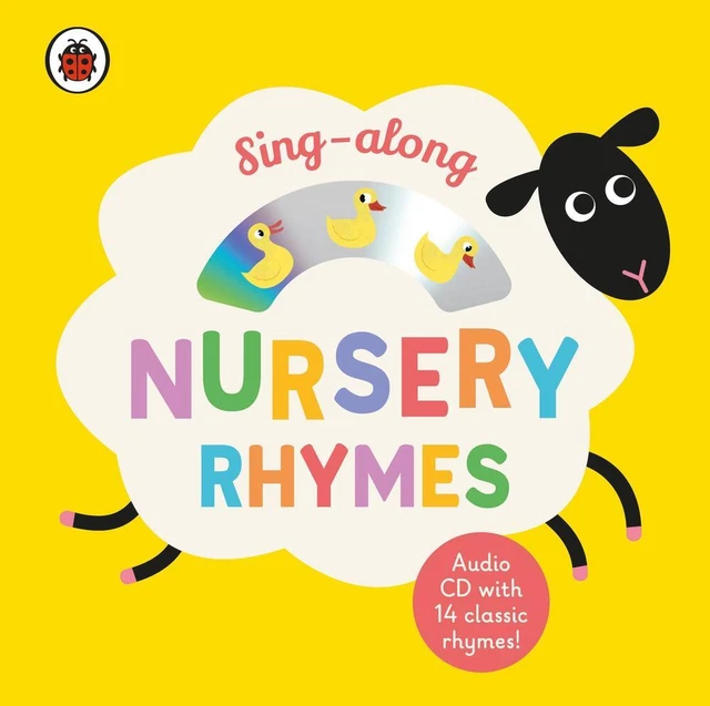 SING-ALONG NURSERY RHYMES: CD and Board Book by Ladybird (English) Book ...