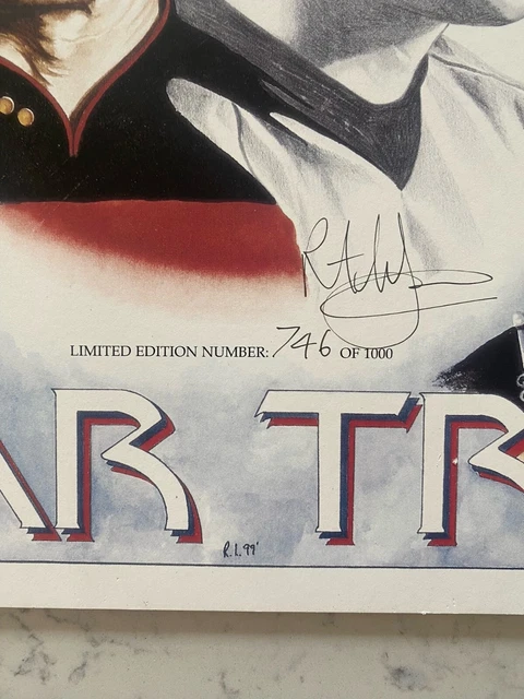 STAR TREK LIMITED Edition Art Print by Rob Larson 746 of 1000 LOW ...