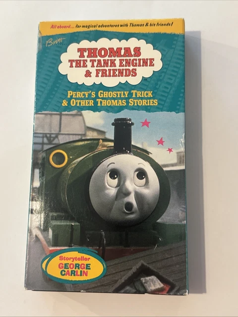 THOMAS THE TANK Engine & Friends Percy’s Ghostly Trick VHS 1991 Train ...