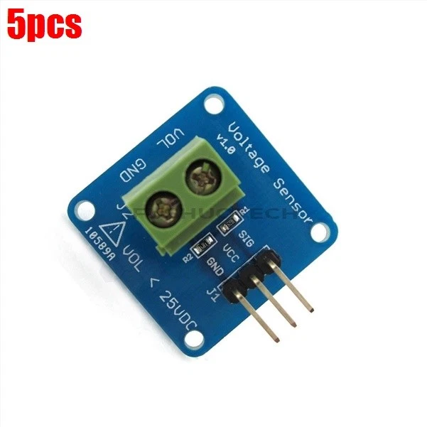 5PCS SENSOR MODULE Voltage Detector Divider For Arduino Dc Voltage Dg Ic New fx $12.83 - PicClick AU