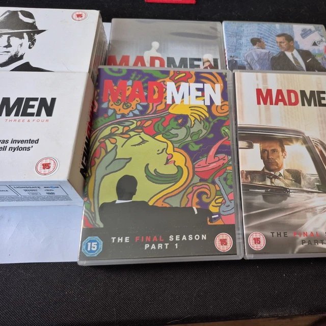MAD MEN COMPLETE Collection DVD Series 1-7 Seasons 1 2 3 4 5 6 7 ...