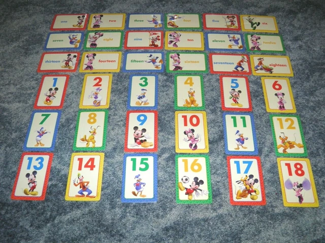 DISNEY JUNIOR MICKEY Mouse Clubhouse Numbers & Counting Learning Game ...
