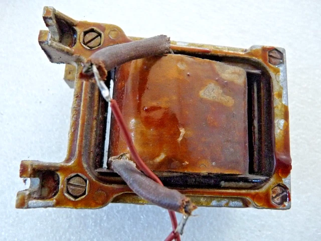 MILITARY 3.37H DC Res 88.40 OHMS Inductor Choke Vacuum Varnish Used £10 ...