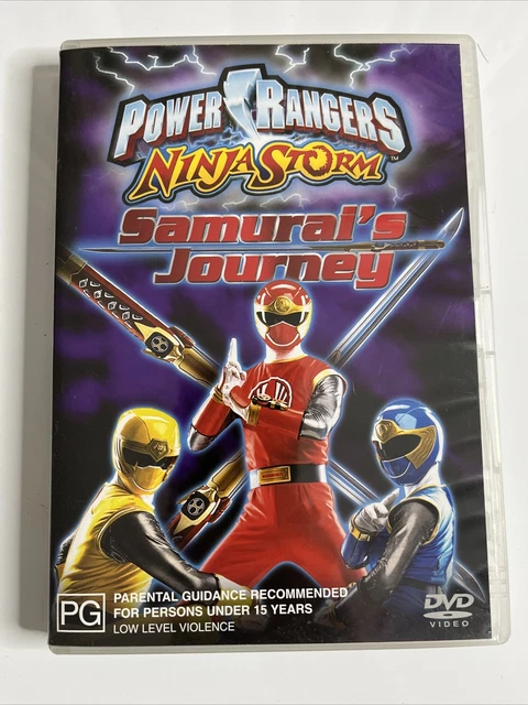 POWER RANGERS - Ninja Storm Samurai's Journey (DVD, 2004) Region 4 £6. ...